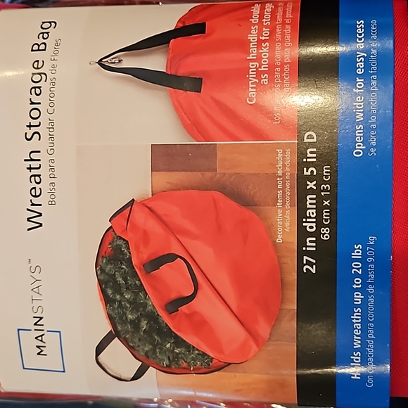 Mainstays | Holiday | 2wreath Storage Bags | Poshmark
